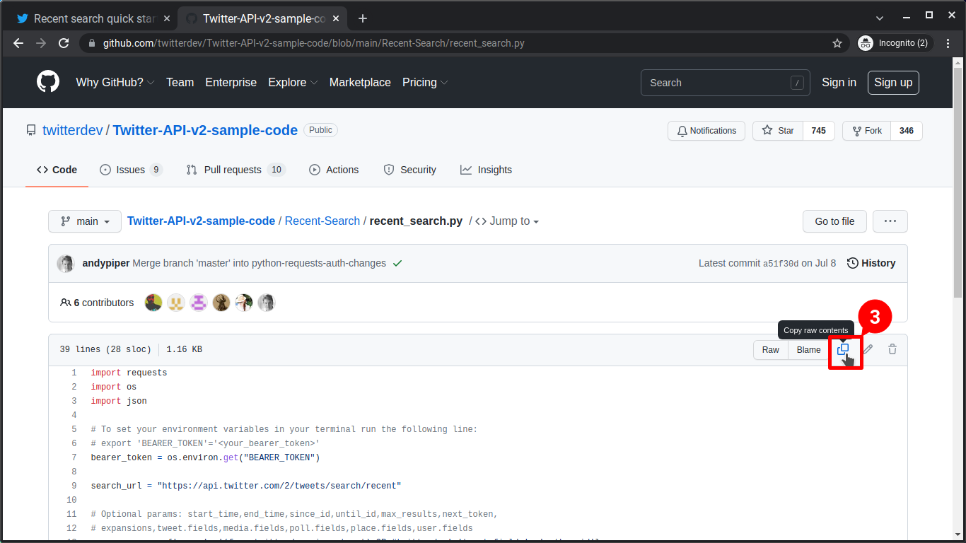 Python で副業（？） Twitter API を使ってみる 〜その3：OAuth 2.0 で Twitter API Python で取得〜 - akiblog